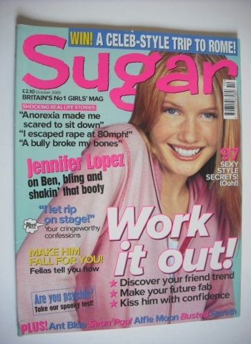 Sugar Magazine Back Issues - Old Teen Magazines