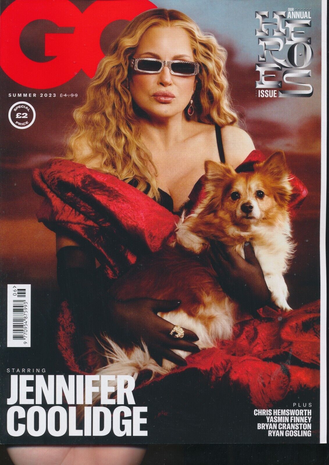 British GQ magazine - Summer 2023 - Jennifer Coolidge cover