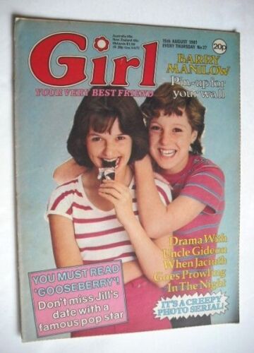Girl Magazine Back Issues For Sale