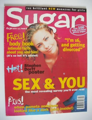 Sugar Magazine Back Issues - Old Teen Magazines