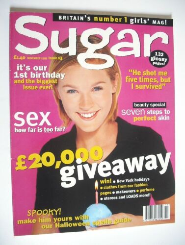 Sugar Magazine Back Issues - Old Teen Magazines