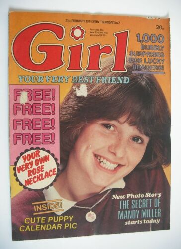 Girl Magazine Back Issues For Sale