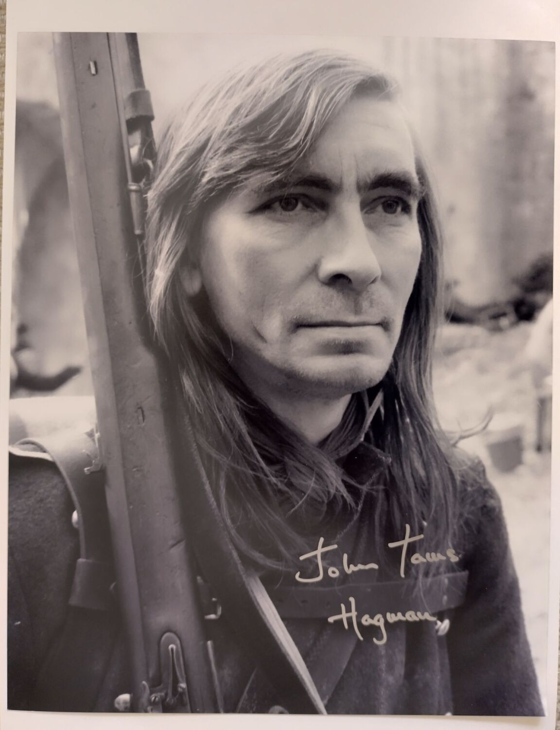 John Tams autograph (hand-signed photograph)
