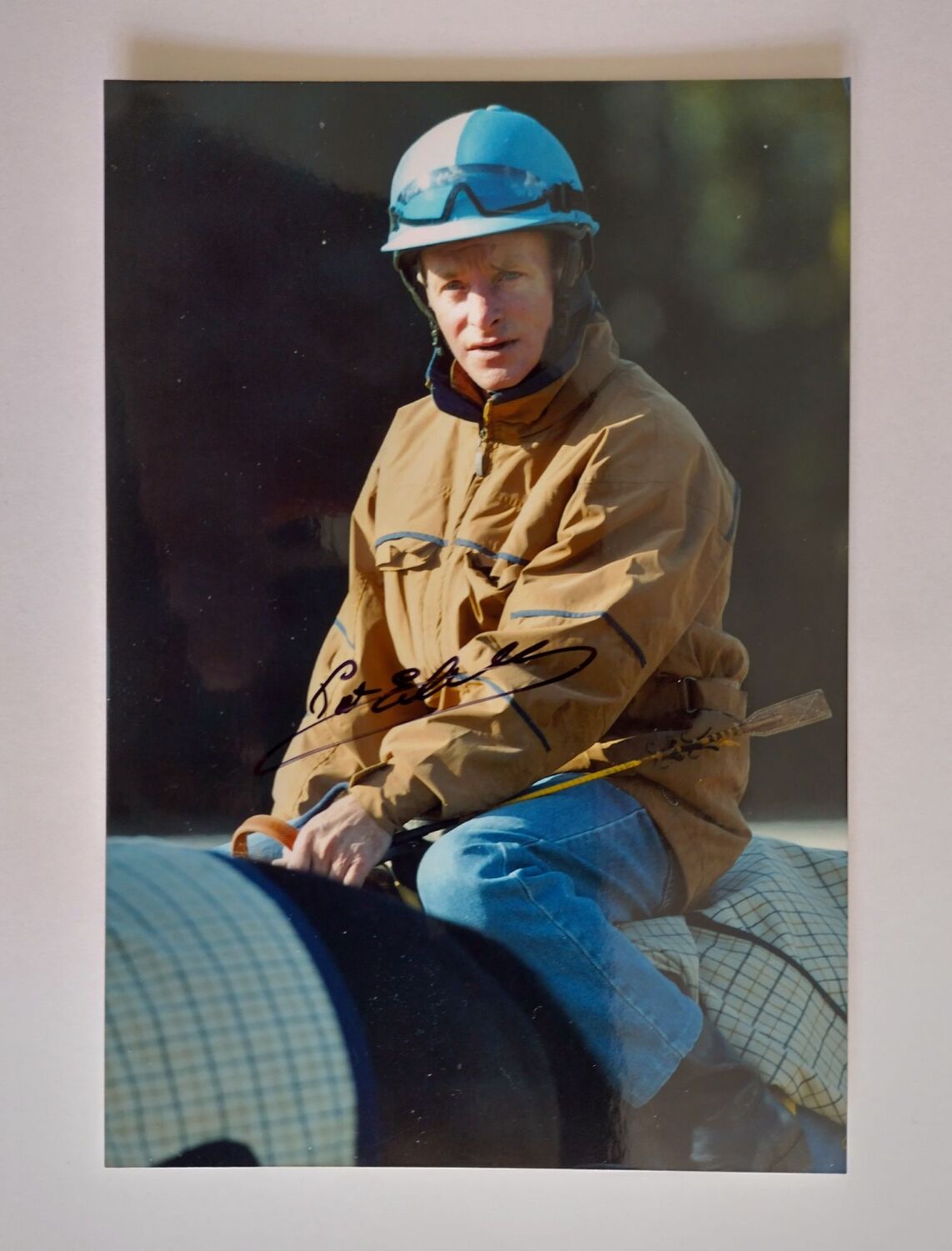 Pat Eddery autograph (hand-signed photograph)