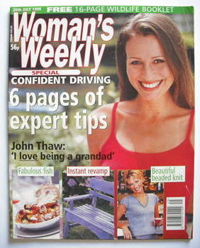 Woman's Weekly magazine (20 July 1999)