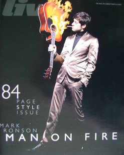 Live magazine - Mark Ronson cover (9 March 2008)