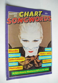 Chart Songwords Magazine Back Issues For Sale
