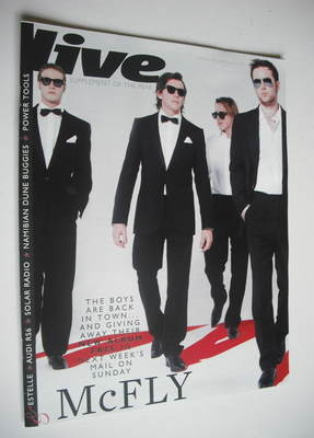 Live magazine - McFly cover (13 July 2008)