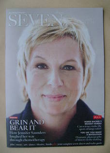 Seven magazine - Jennifer Saunders cover (18 November 2012)
