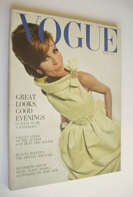 British Vogue magazine - 1 October 1964 (Vintage Issue)