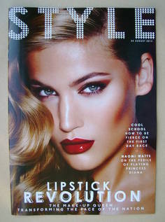Style magazine - Lipstick Revolution cover (25 August 2013)