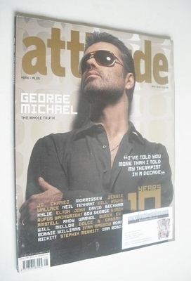 Attitude magazine - George Michael cover (May 2004)