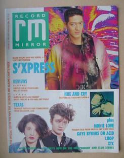 Record Mirror magazine - 18 February 1989