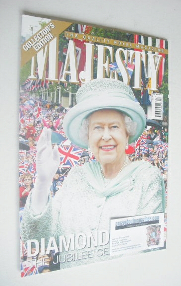 Majesty magazine - Queen Elizabeth II cover (July 2012)