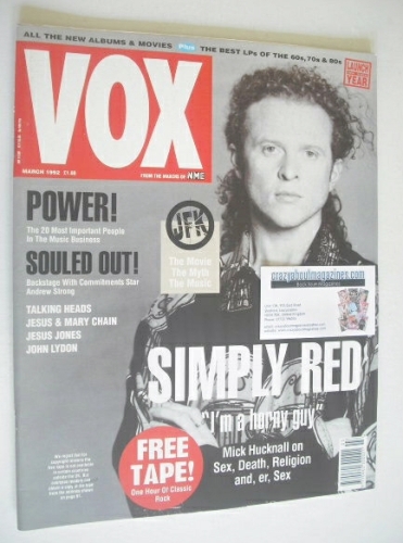 VOX Magazine Back Issues - www.crazyaboutmagazines.com