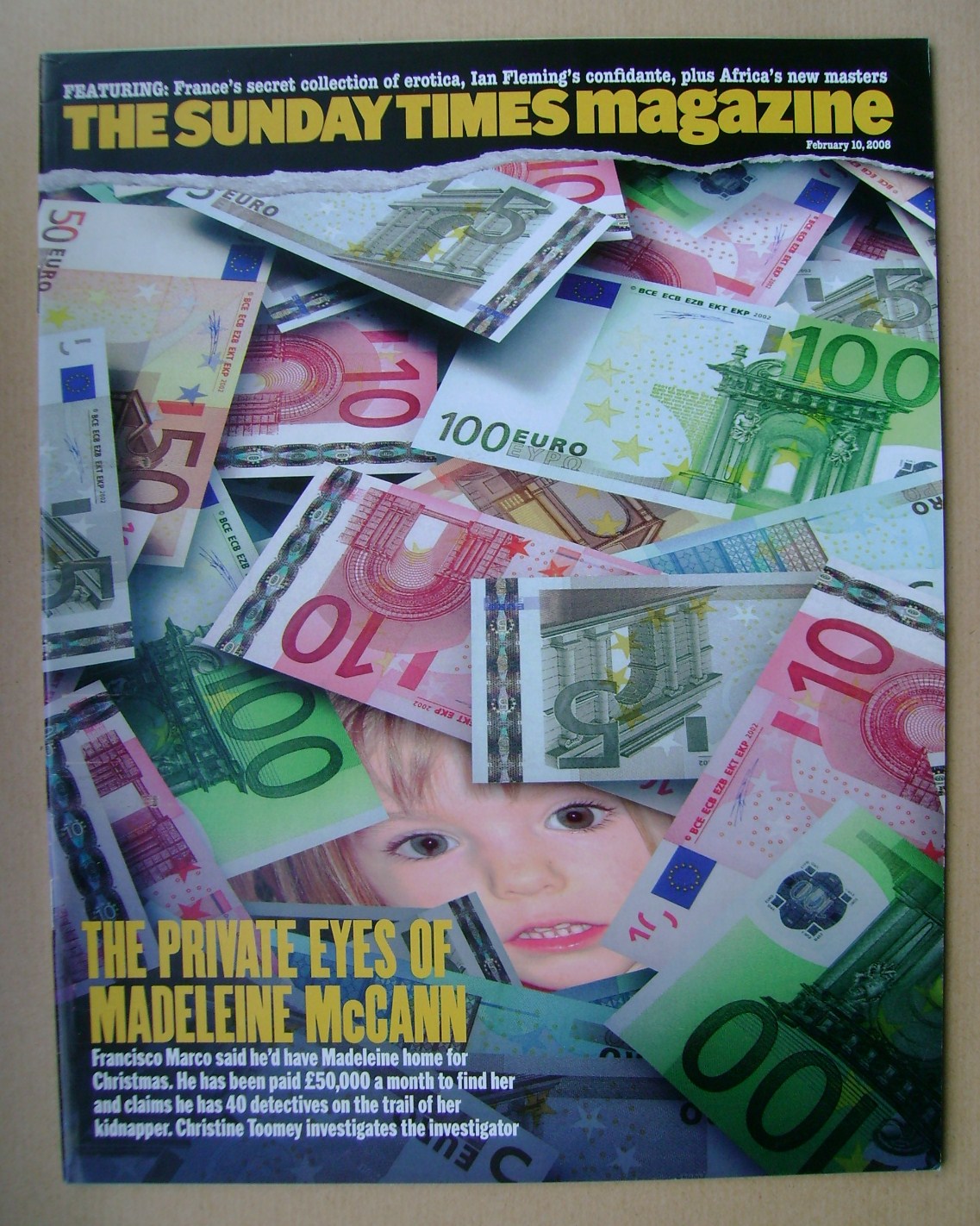 The Sunday Times magazine - The Private Eyes Of Madeleine McCann cover ...