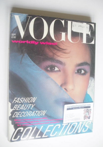 British Vogue magazine - September 1984 (Vintage Issue)