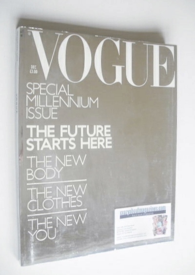 British Vogue magazine - December 1999 - Special Millennium Issue