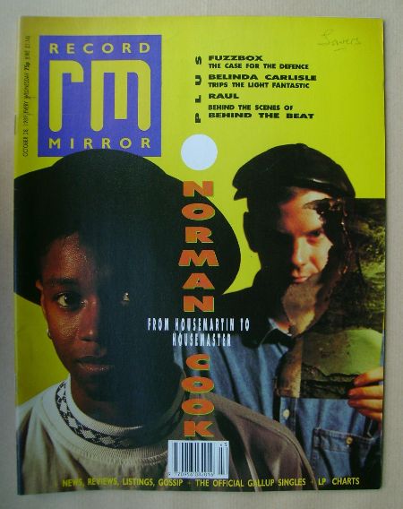 Record Mirror magazine - 28 October 1989