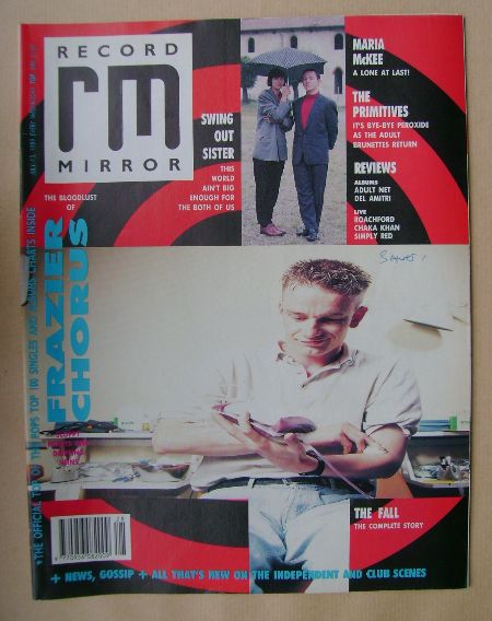 Record Mirror magazine - 15 July 1989