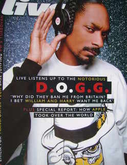 Live magazine - Snoop Dogg cover (13 April 2008)