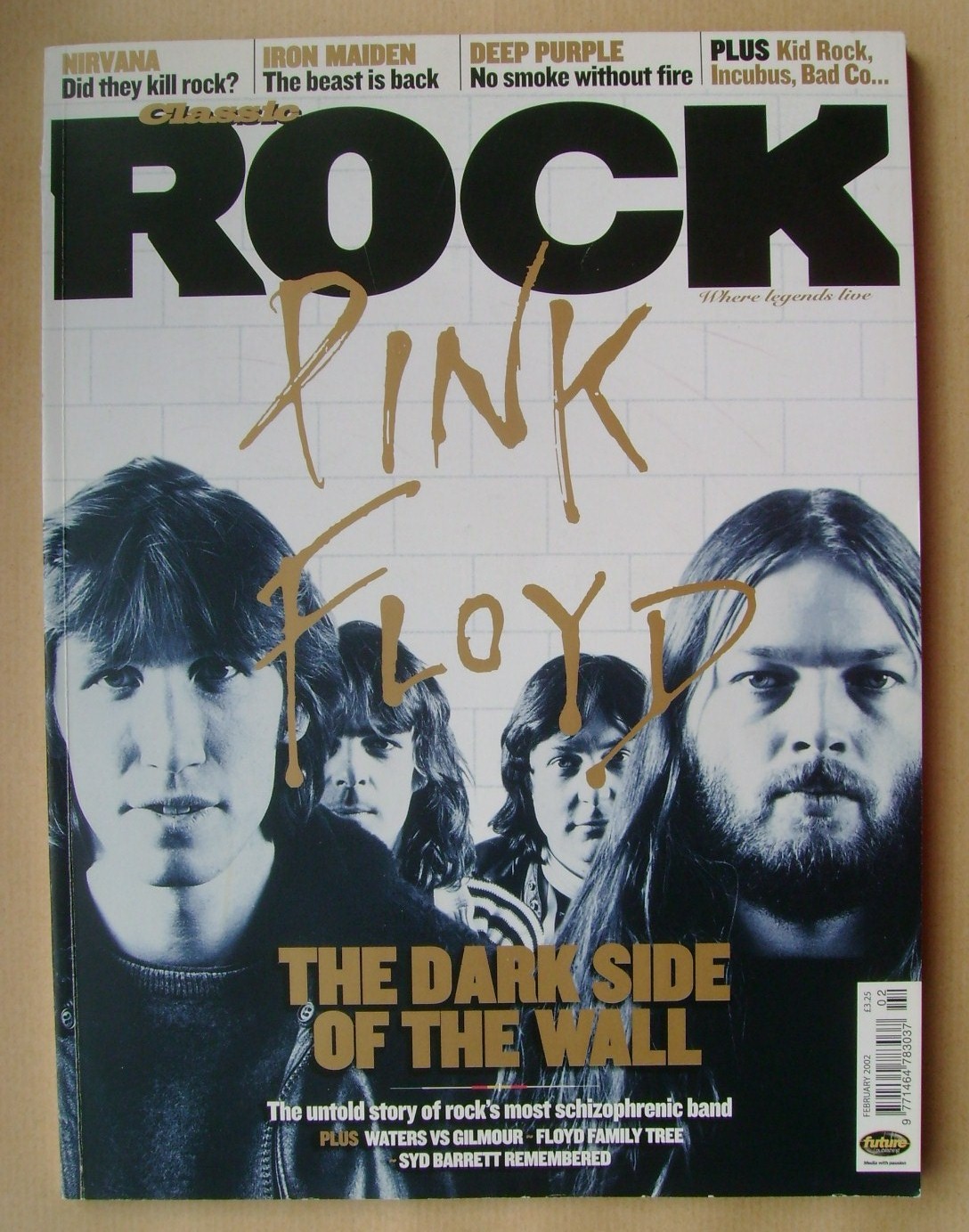 Classic Rock magazine - February 2002 - Pink Floyd cover