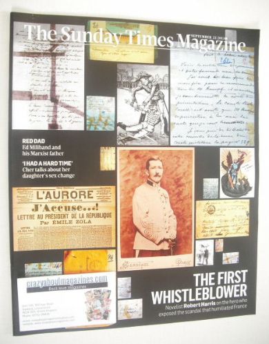 The Sunday Times magazine - The First Whistleblower cover (22 September ...