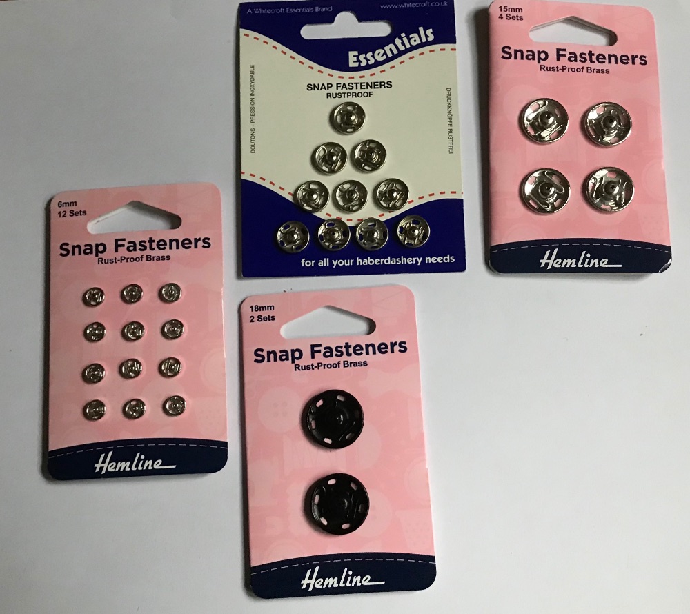 Snap Fasteners (Press Studs) - OUR ONLINE SHOP