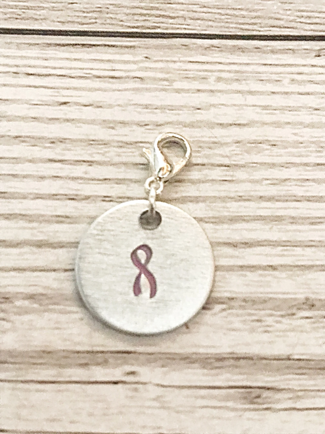 Breast Cancer Charm For Bracelet, Pink Ribbon Charm Bracelet Charms ...