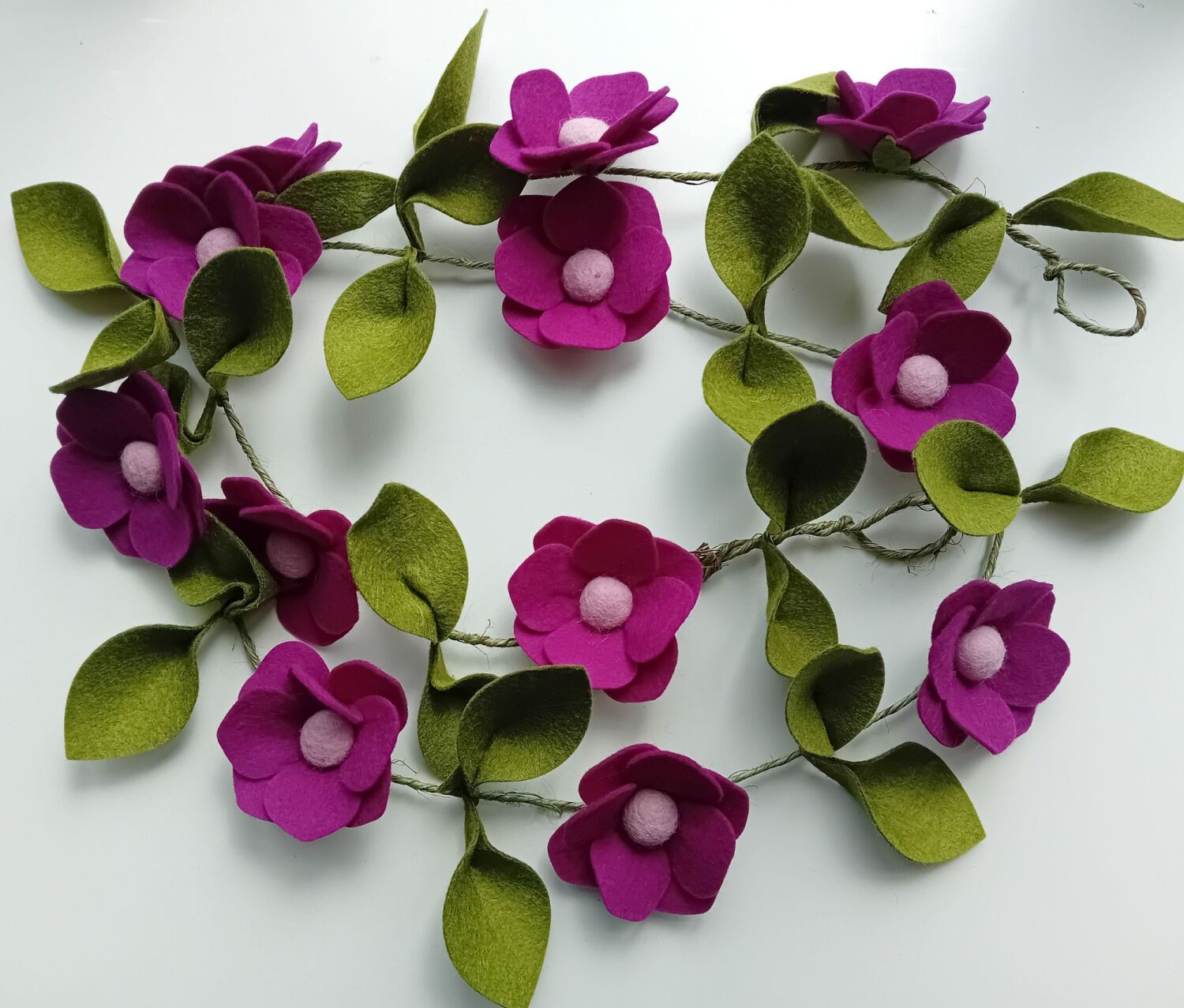 Handmade Felt Flower Decorations and Gifts.