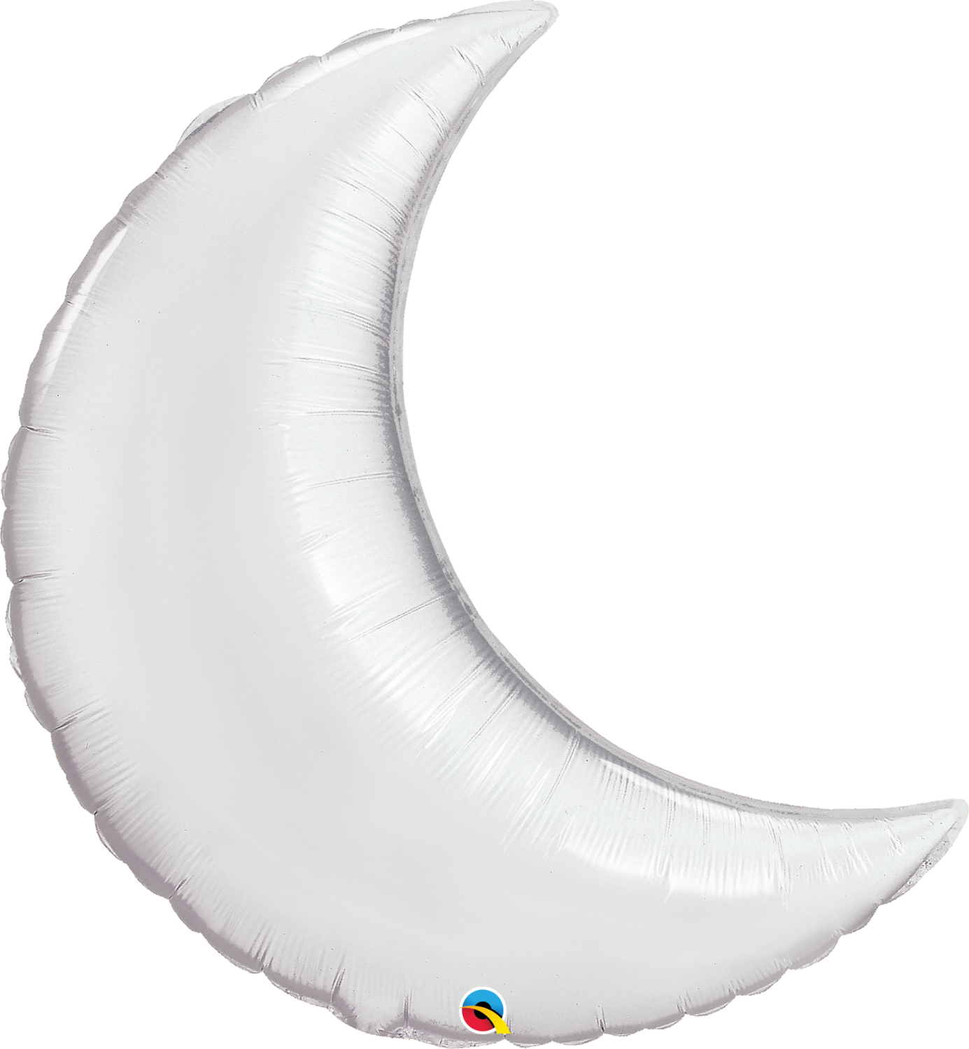 Giant Silver Moon Balloon