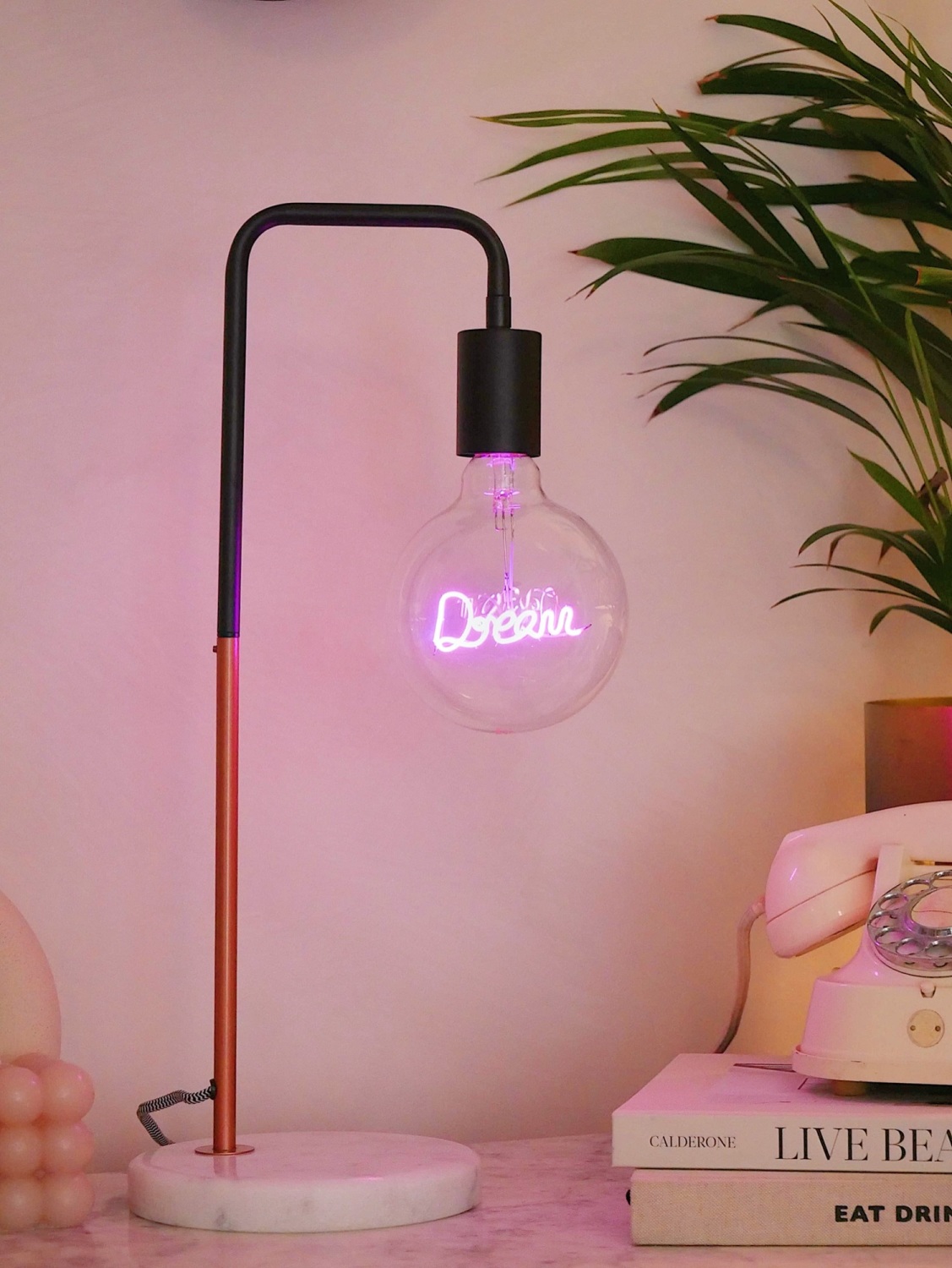 Dream LED Word Text Bulb