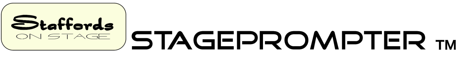 Vocalists Lyric Prompter – Wedge-03 | Stageprompter