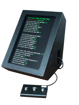 Vocalists Lyric Prompter – Wedge-03 | Stageprompter