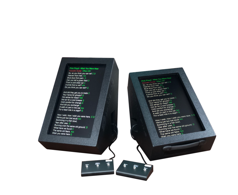 Singers Lyric Prompter – Teleprompter | Stageprompter