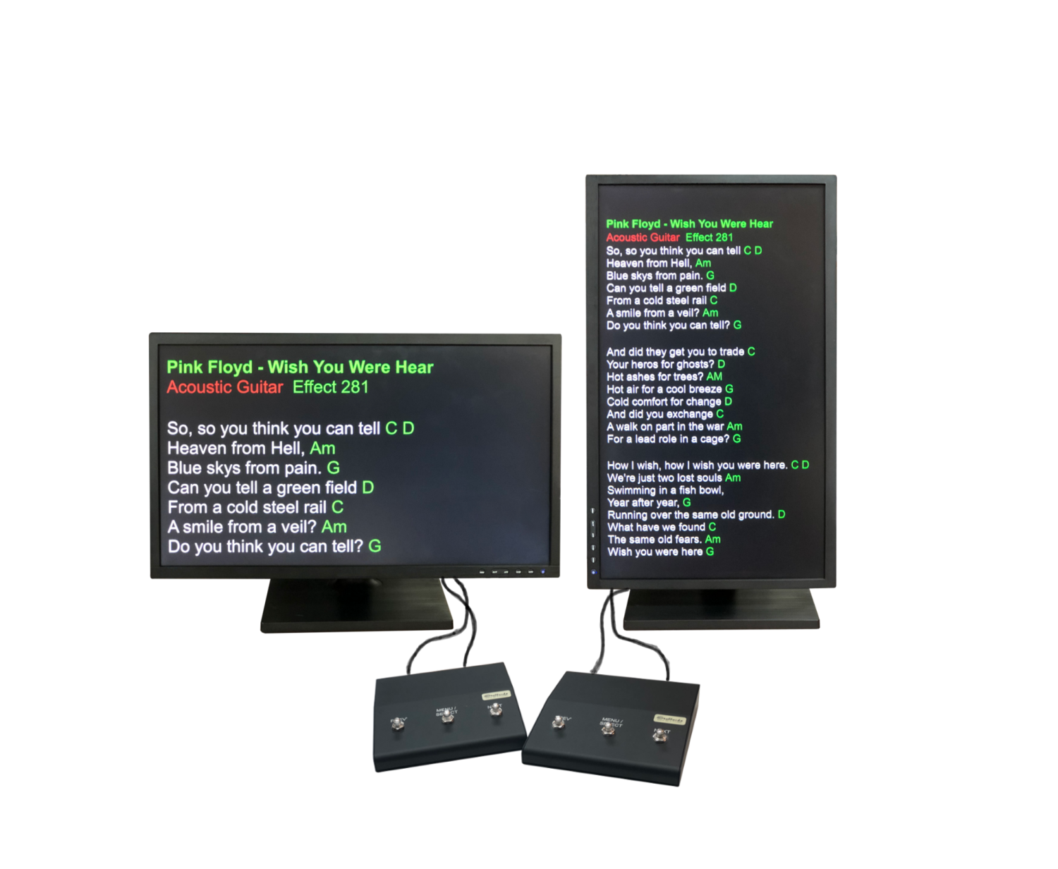 Singers Lyric Prompter – Teleprompter | Stageprompter