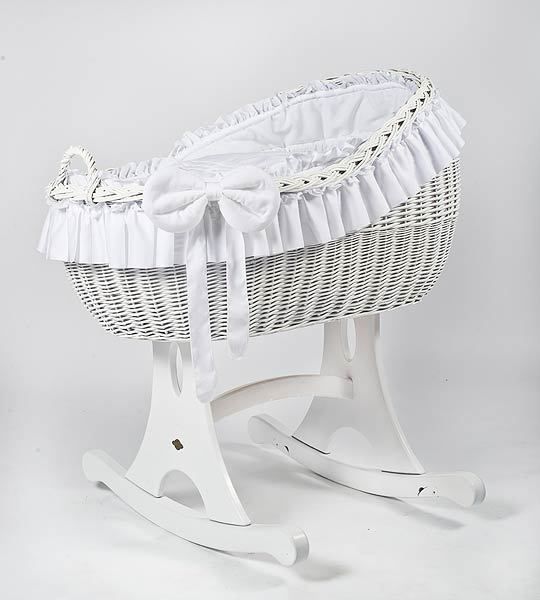 moses basket drape