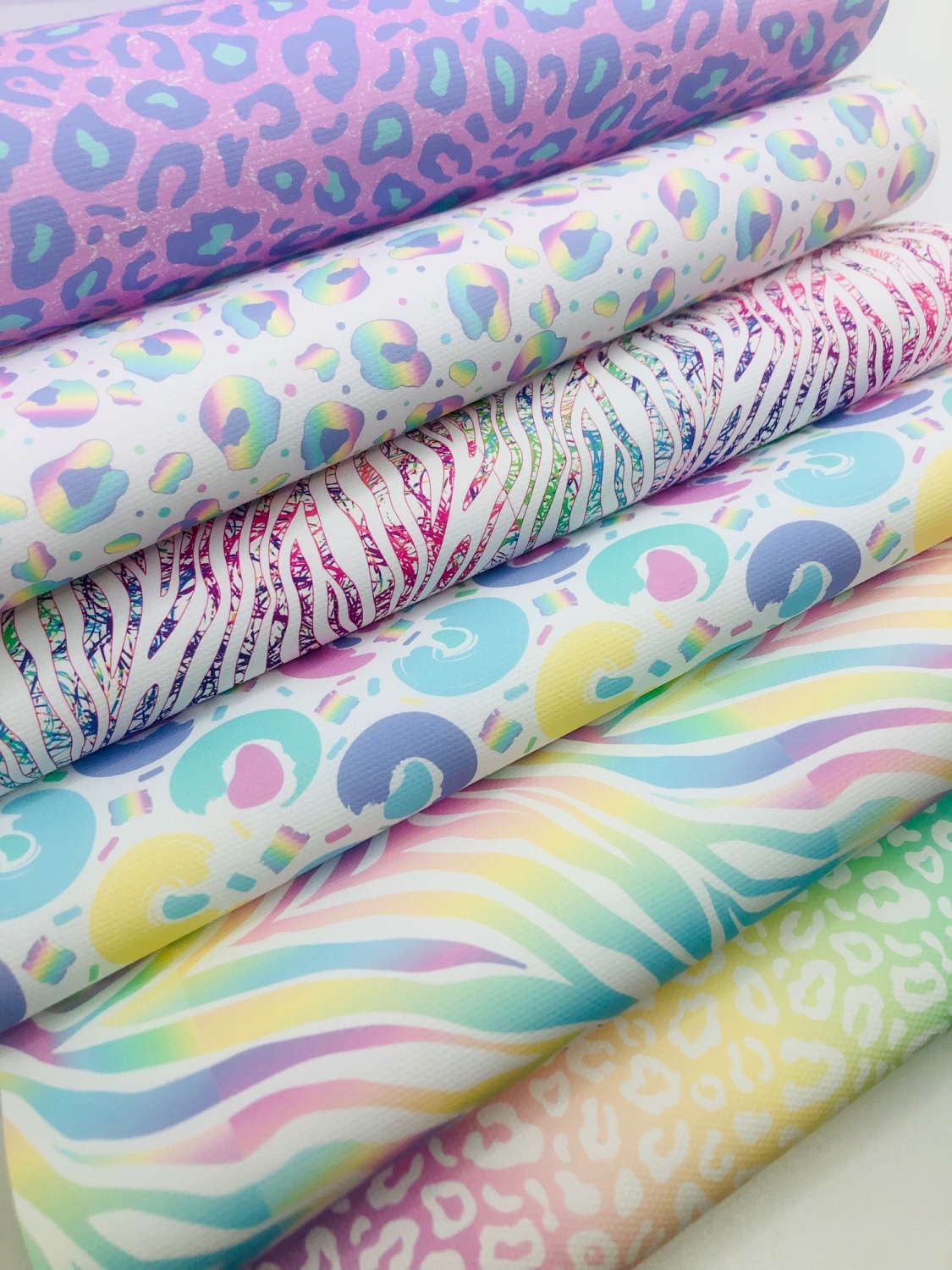 bright animal rainbow print leopard tiger zebra bright rainbow printed ...