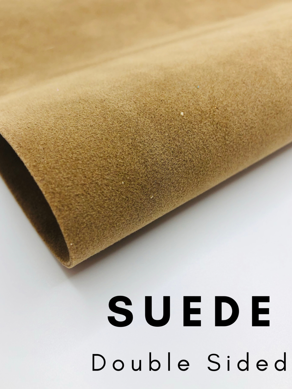 beige suede fabric sheet
