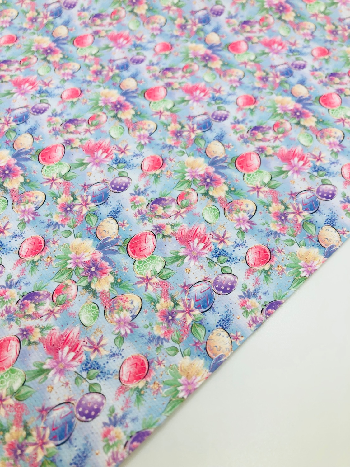 Gnome-ilicuous gnome Easter egg floral flower spring printed canvas ...