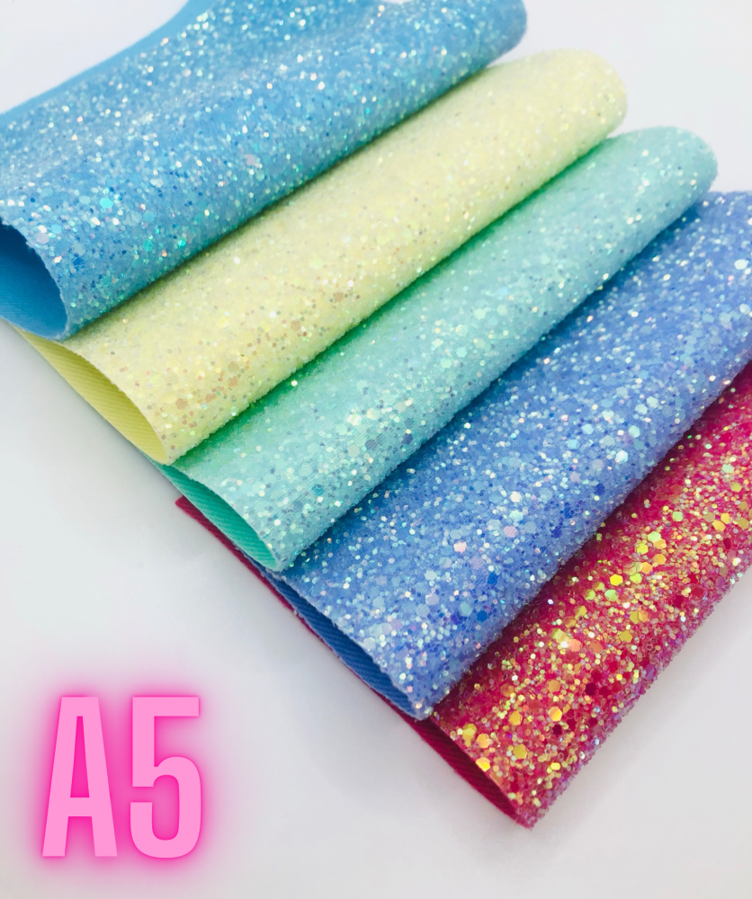 bright Luxury chunky glitter bargain bundle value pack spring rainbow