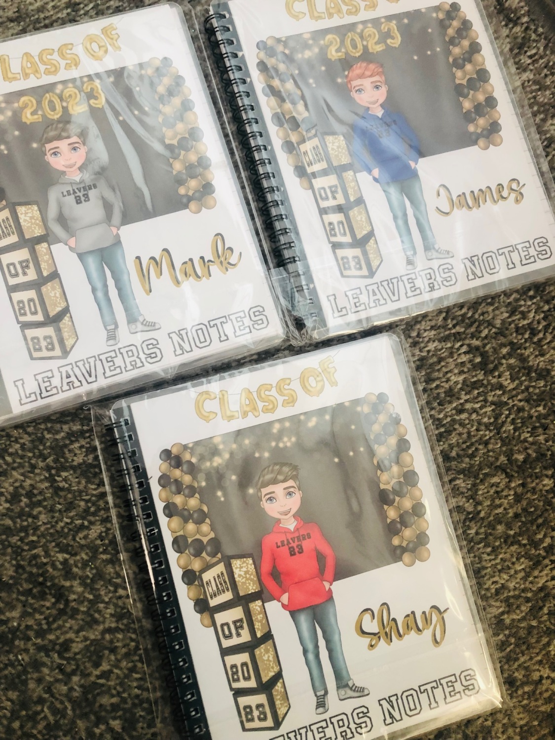 school leavers year 6 graduation class of 2023 personalised stationery ...