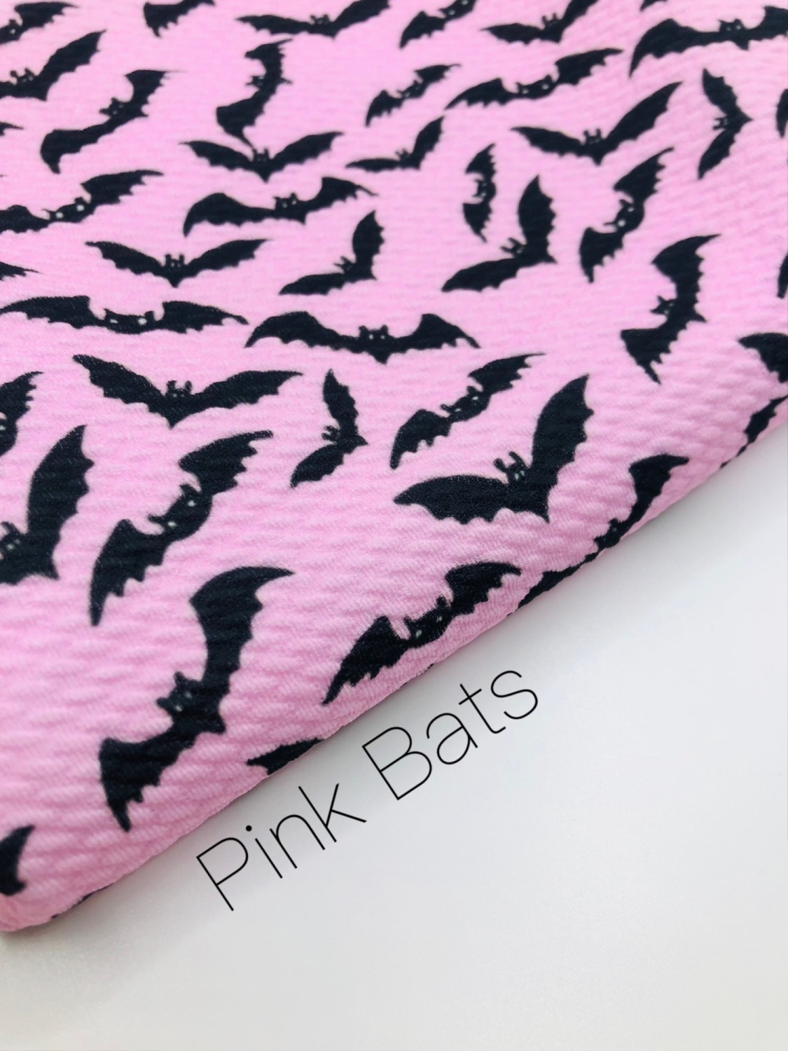 pink bat bats halloween pink trick or treat pumpkin ghost bullet fabric