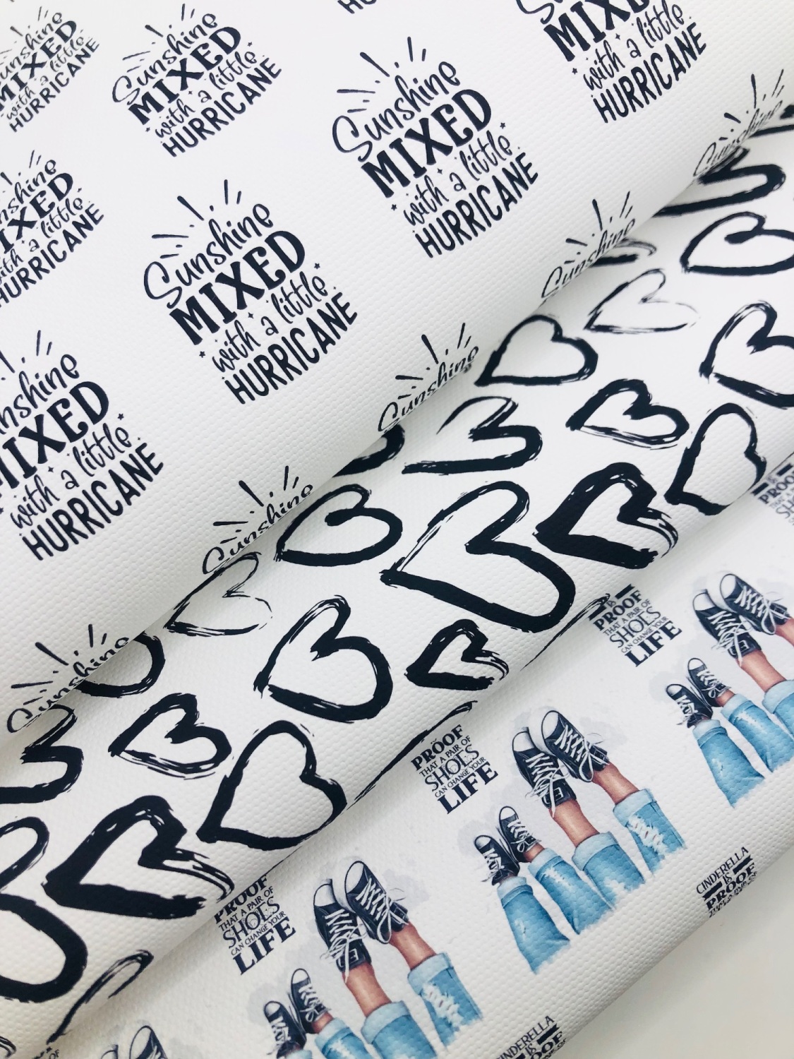 Cinderella is proof converse inspired Fabric Friday Bundle fabric ...