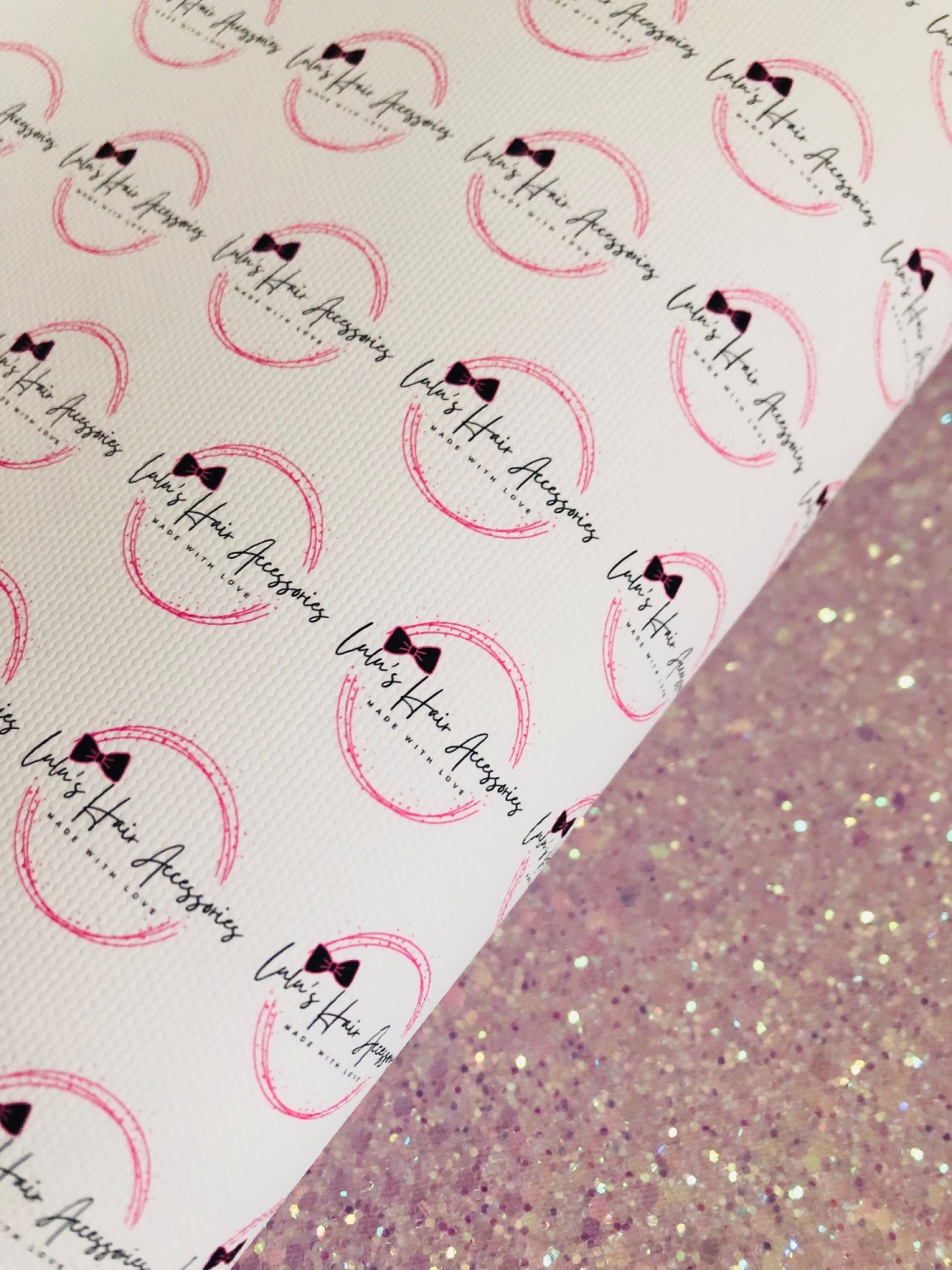 business personalised logo backdrop stationery photo backdrop