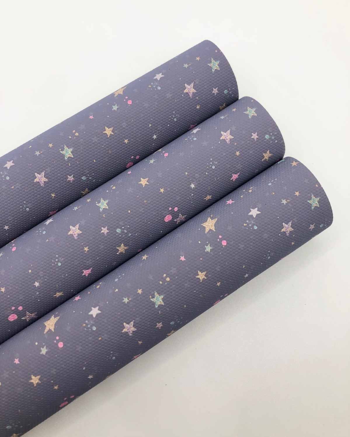 Grey Starry sky printed canvas sheet