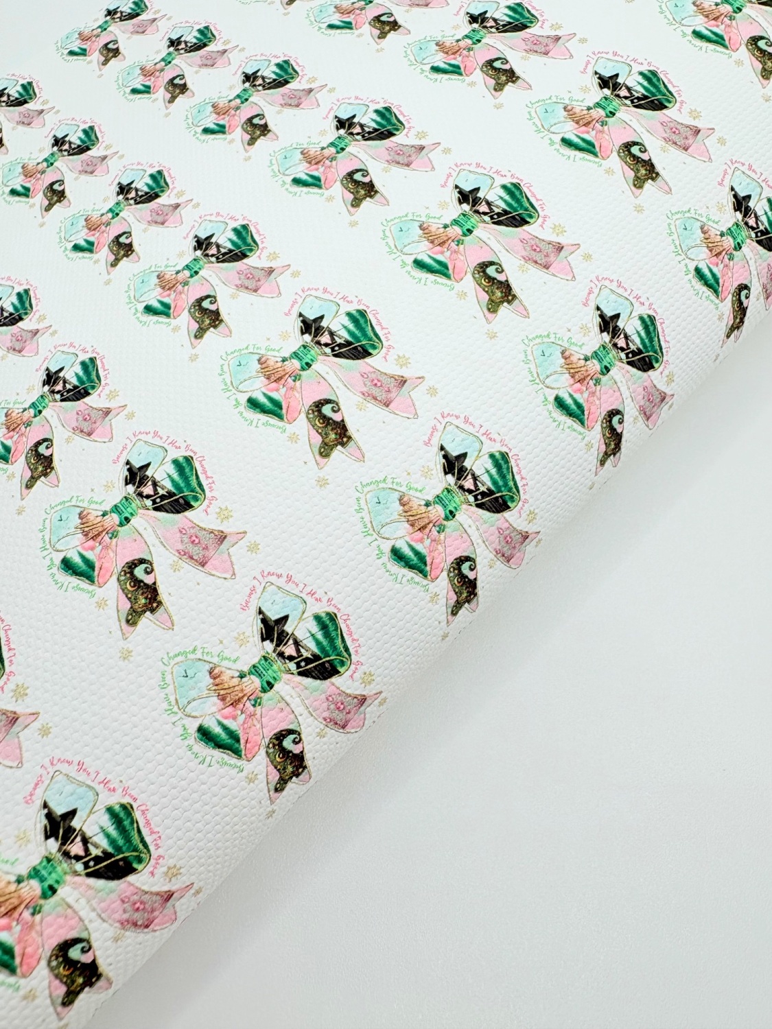 1281 - Wicked Hair Bow printed canvas sheet