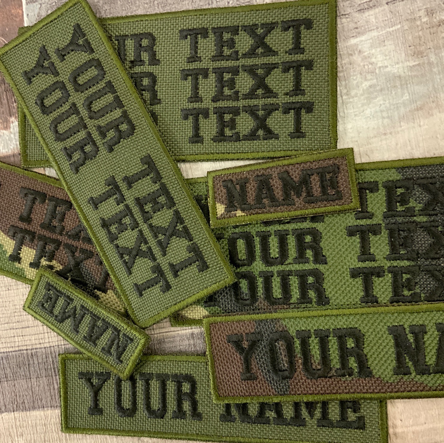 Straight rectangular - Iron on and Sew on Patches, Pin Badges ...