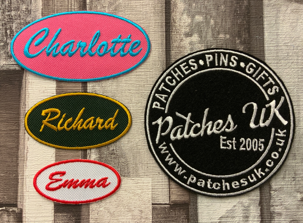 Embroidered Patches - Pin Badges - Gifts - Free Uk Delivery
