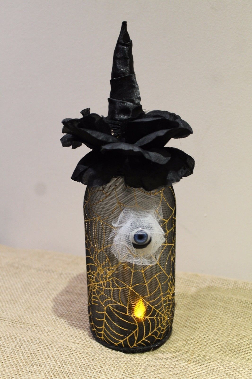 Halloween Witches Eye Jar